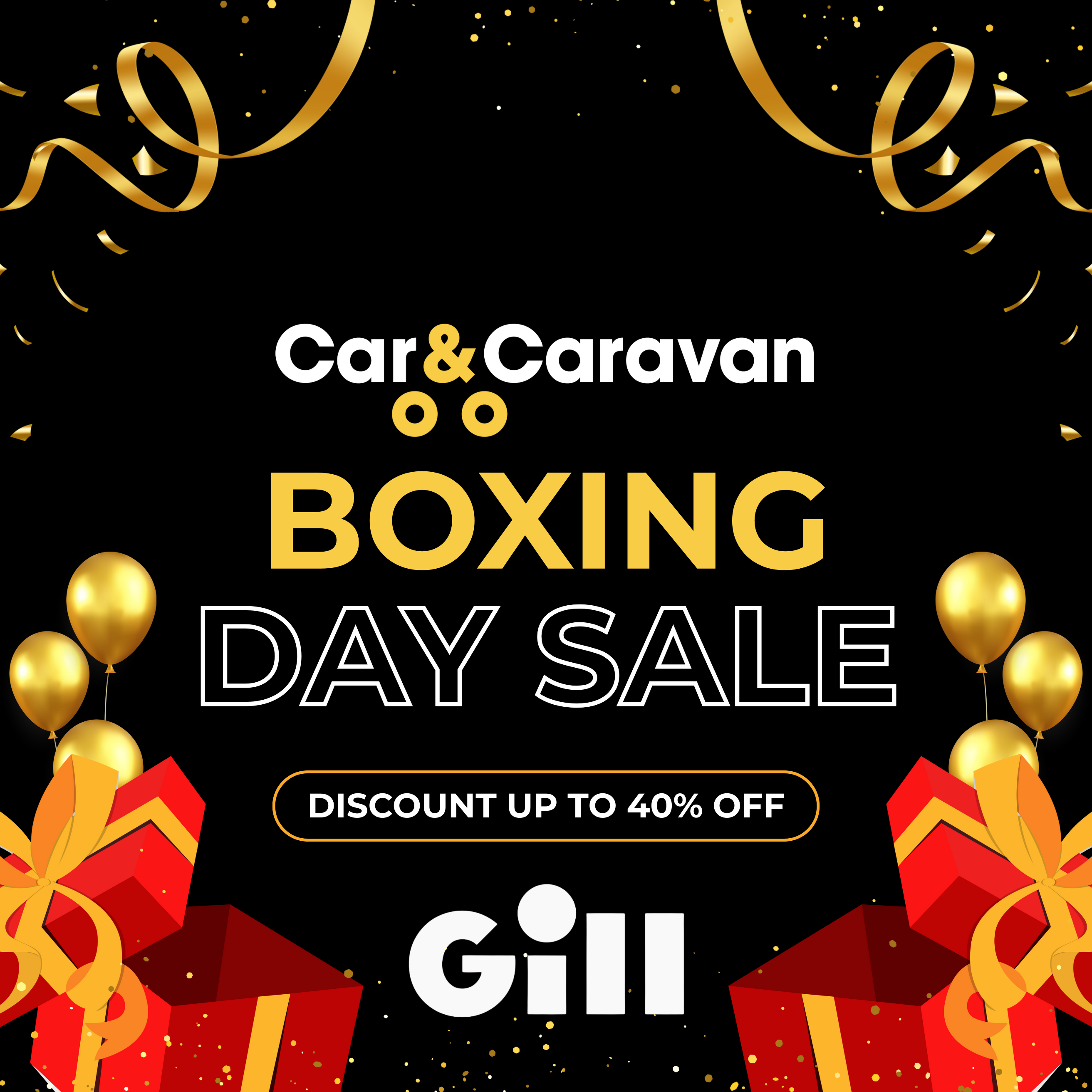 Boxing Day Gill Deals – Car and Caravan
